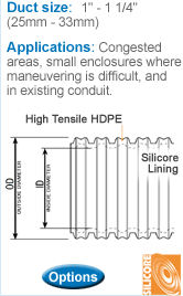 Corrugated Innerduct, Corrugated Plenum Innerduct, Corrugated HDPE ...