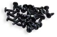 rack screws, 10-32 rack mounting screws, pilot point rack mounting screws